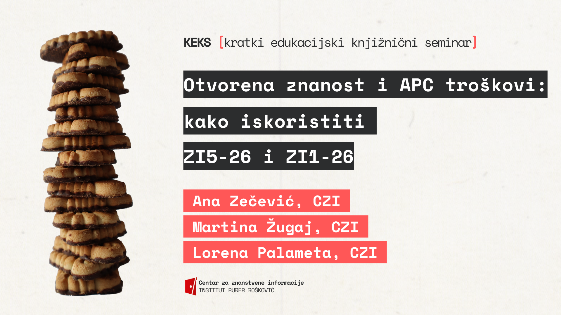 Otvorena znanost i APC troškovi: kako iskoristiti ZI5-26 i ZI1-26
